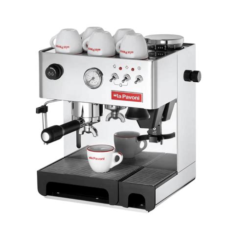 La Pavoni Domus Bar Semi Automatic Espresso Machine With Grinder Tim