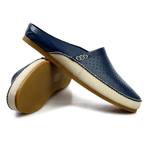 Men Sandals Fashion Comfortable Flat Non Slip Shoes Breathable With