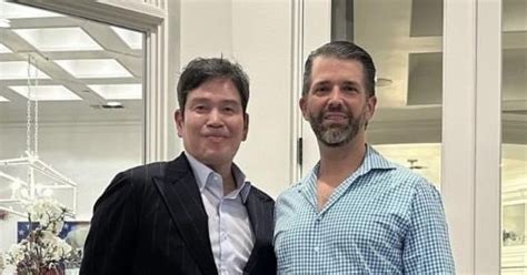 정용진 신세계 회장 美서 ‘트럼프 장남 만난다