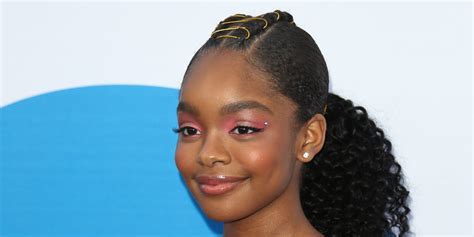 Marsai Martins Best Beauty Looks And Moments Popsugar Beauty