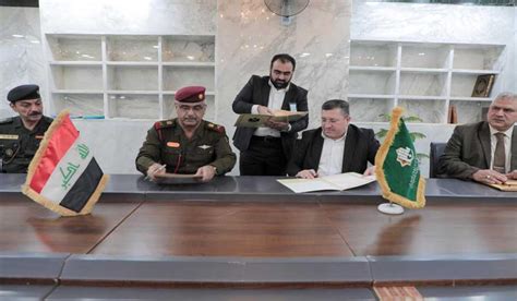 العتبة العباسية وجامعة الدفاع العراقية توقّعان مذكرة تفاهم لتبادل الخبرات