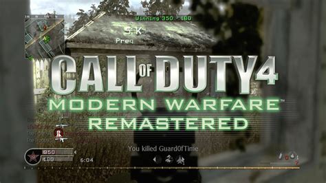 Cod4 Remastered Community Wishlist Gameplay Commentary Youtube