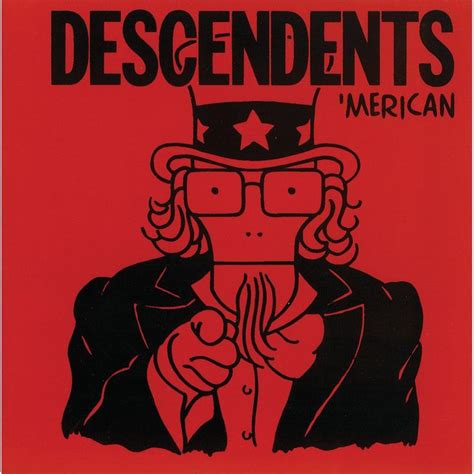 Descendents Merican Red Sticker Punk Art Rock Posters Punk Bands