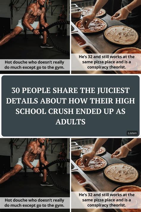 Some People Share The Juicest Details About How Their High School Crush