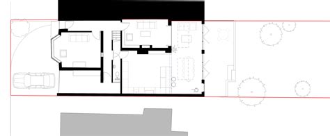Colonnade Like Glazing Fronts House Extension By Intervention