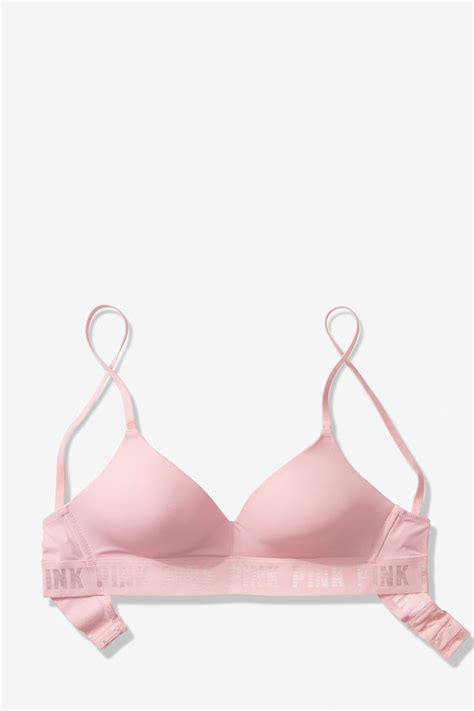 Buy Victorias Secret Pink Wear Everywhere Wireless Lightly Lined Push