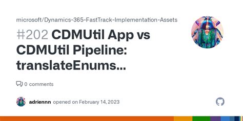 Cdmutil App Vs Cdmutil Pipeline Translateenums Functionality Is Missing · Issue 202