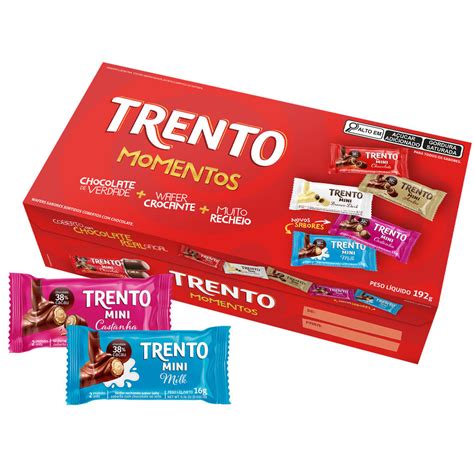 Caixa De Bombom Trento Momentos C 12 Unidades 192g Shopee Brasil