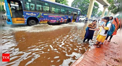 Pune Receives Highest Rainfall Of Season In Just 55 Minutes Pune News