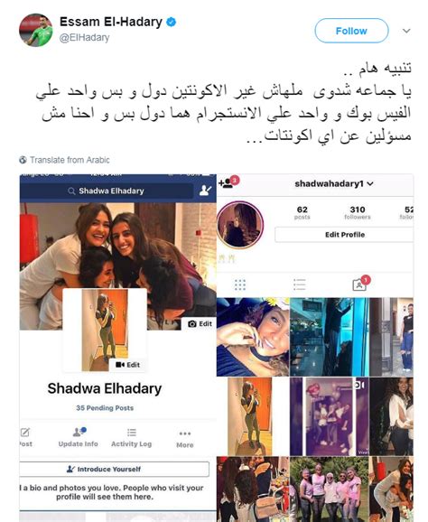 عصام الحضرى يكشف عن حسابات ابنته الشخصية وينفى المنشورات المزيفة