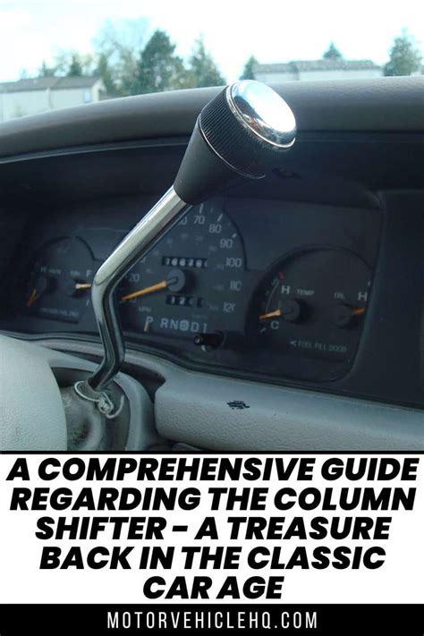 What Is A Column Shifter Motor Vehicle Hq