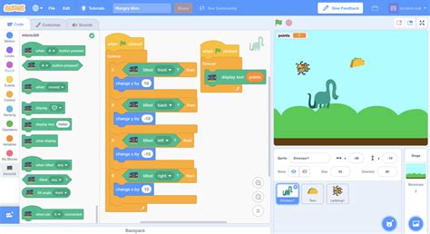 Scratch зустрічає Micro Bit Hobbytech