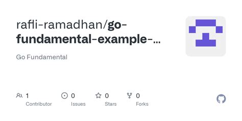 Github Rafli Ramadhango Fundamental Example Code Go Fundamental