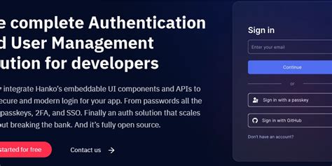 Implementing Secure Hanko Authentication Password And Passkey Based
