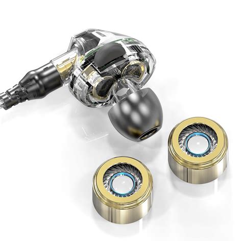 Apie Corded In Ear Headphones Earbuds Heavy Bass Noise Cancelling Earphones With Microphone