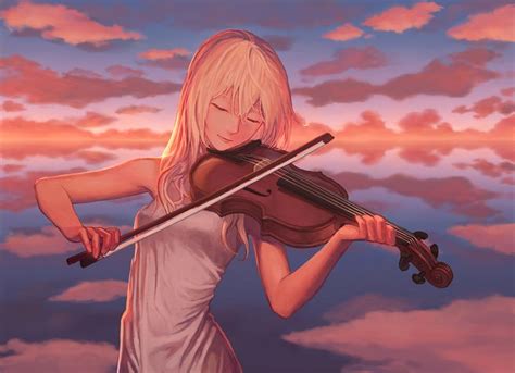 Miyazono Kaori Violin Last Performance Your Lie In April You Lied