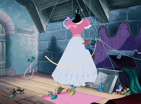 Cindellera Mother Dress Walt Disney Cendrillon Animation Disney