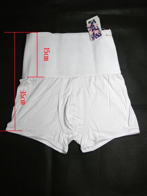 Mens Shaping Underwear Bamboo High Waist Shaper Briefs A48 Us Size S S