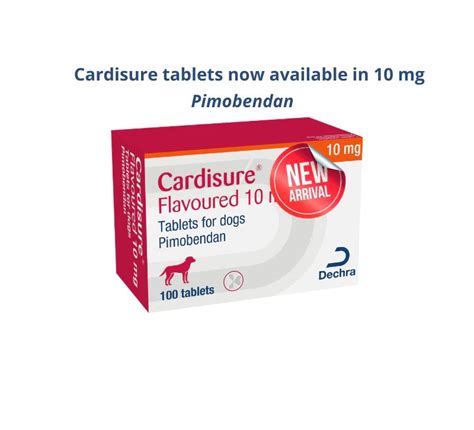 Cardisure® Flavoured 10mg 100 Tablets Shopivet