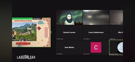 Daniel Larson Learns About Chinese History R Daniellarson