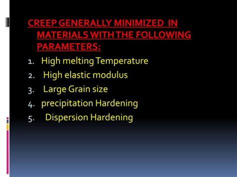 Microstructure Design Of Steel For High Creep Resistance Ppt