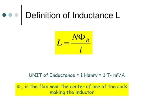 Inductance Definition And Function At Douglas Nunez Blog