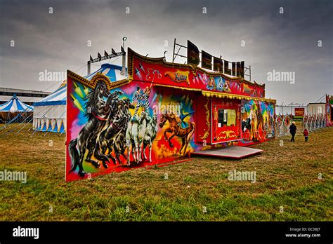 Entrance Of The Circus Tent Of Classic Circus Berlin Stock Photo 110713071 Alamy