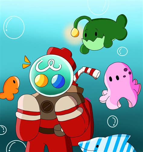 Candy Diver Cookie By Sashablueowl On Deviantart