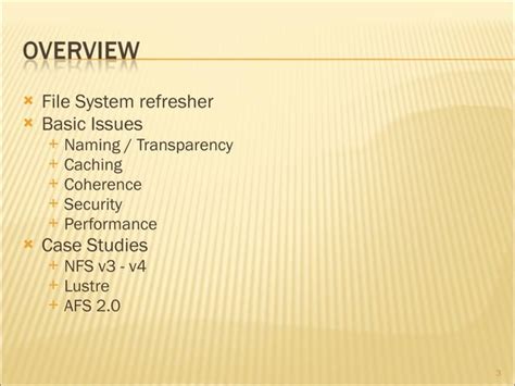Distributed File Systems Ppt
