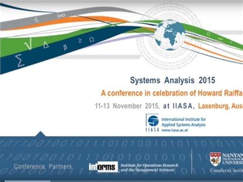 Robert Lempert At Systems Analysis 2015 Rand