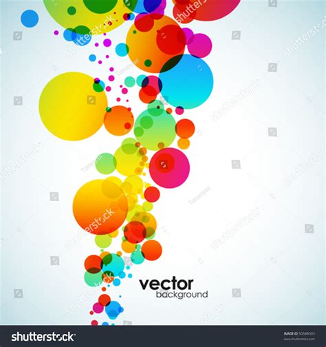 Abstract Colorful Background Vector Stock Vector 50588503 Shutterstock