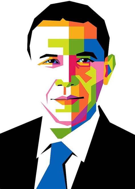 Wpap Barack Obama Digital Art By Ardian Art Fine Art America