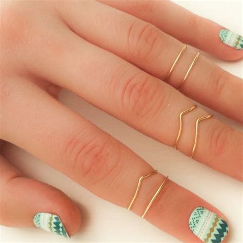 Silver Midi Ring Etsy Canada Sterling Silver Midi Rings Knuckle