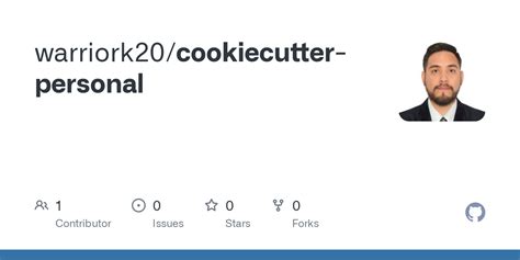 Github Warriork20cookiecutter Personal