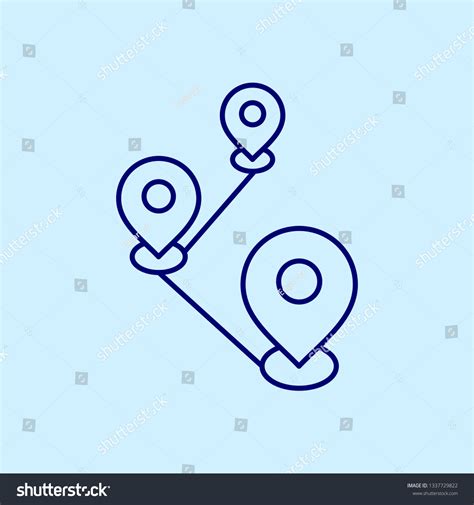 Development Vector Icon Bright Blue Background Stock Vector Royalty