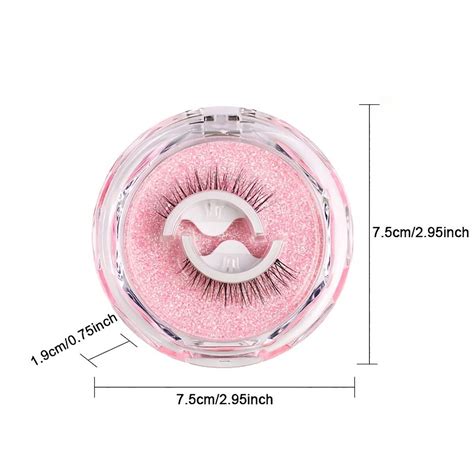 Reusable Self Adhesive Eyelashes Natural Look Waterproof False