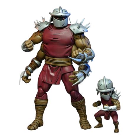 Tmnt Deluxe Shredder Clone And Mini Shredder Mirage Comics En Toys Master