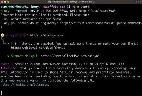 Create A Dapp With Scaffold Eth 2 Moonbeam Docs