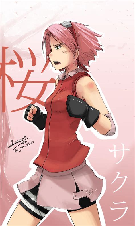 Sakura Haruno By Faustsketcher On Deviantart