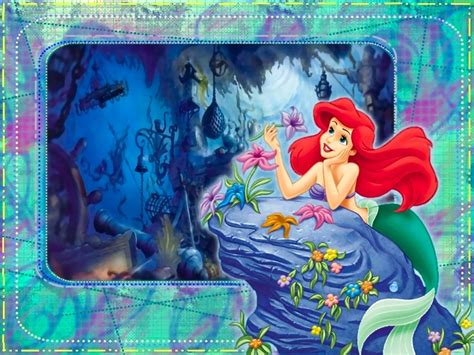 Wallpaper Princes Cartoon Ariel
