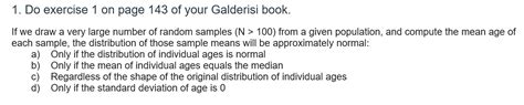 Solved Do Exercise On Page Of Your Galderisi Book Chegg