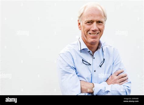 Smiling Man Looking At Camera Stock Photo Alamy