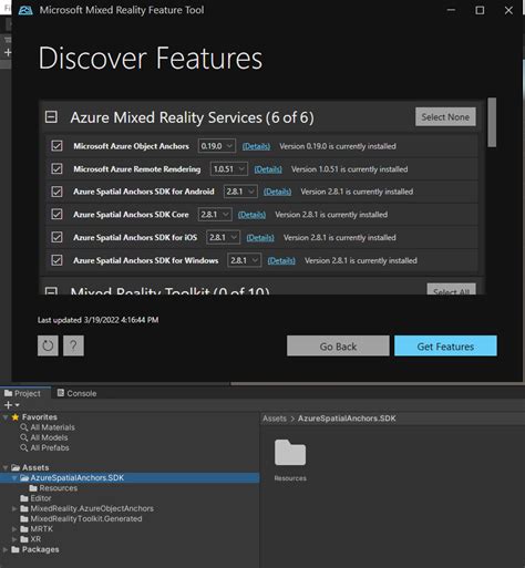 Unable To Import Azureobjectanchors Sdk Folder And Some Errors Issue
