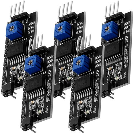 Azdelivery 5 X I2c Serial Adapter Module Interface Board For Lcd
