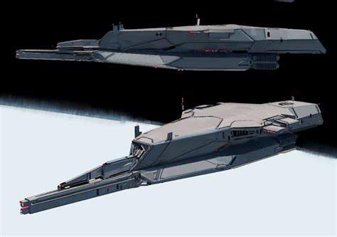 Homeworld 3 Frigate Concept By Brennan Massicotte