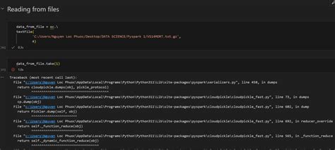 Thắc Mắc Apache Spark Không đọc được File Voz