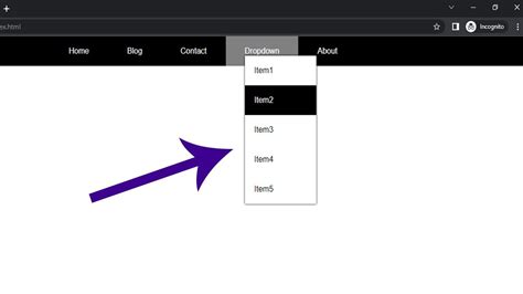 Create A Dropdown Menu Using Only HTML And CSS YouTube