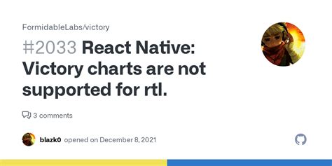 React Native Victory Charts Are Not Supported For Rtl · Issue 2033