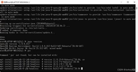 Linux（ubuntu2004）安装jdkopenjdk 8 Jre Headless Csdn博客