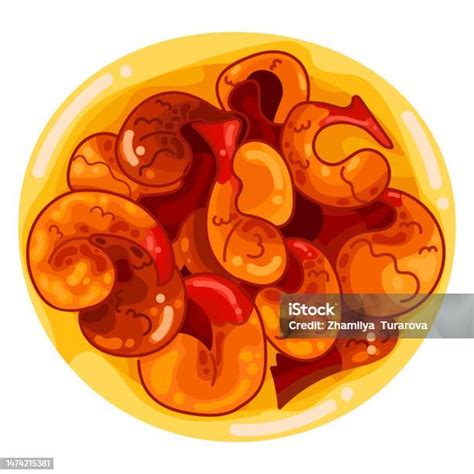 손으로 그림을 그립니다 아시아 음식 만화 레스토랑 메뉴 벡터 일러스트 레이 션 클립 아트입니다 인사말 카드 포스터 스티커 및 계절 디자인을위한 귀여운 요소 흰색 배경에 격리